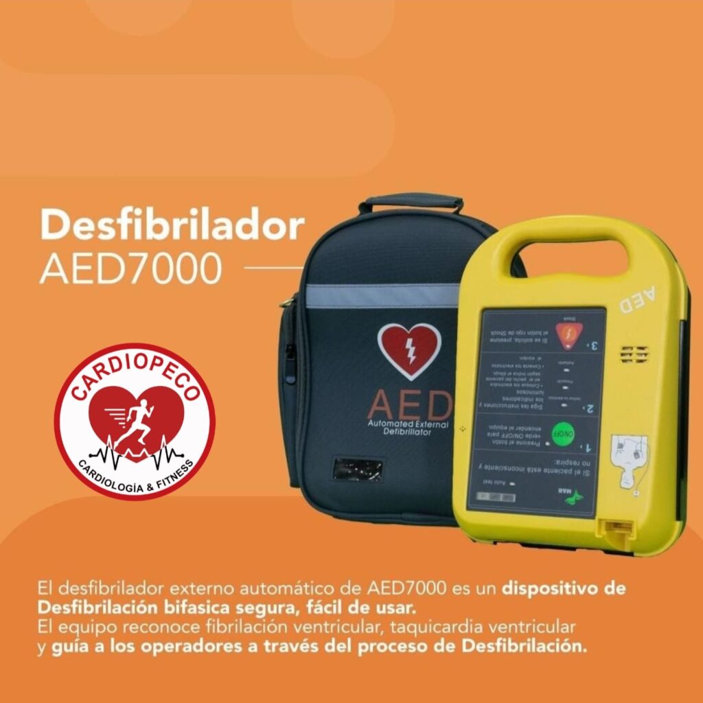Desfibrilador Externo Automático - AED7000 - DEA - Cardiopeco